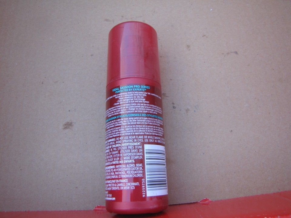 Vidal Sassoon Pro Series Repair & Finish Spray for Damaged Hair | eBay