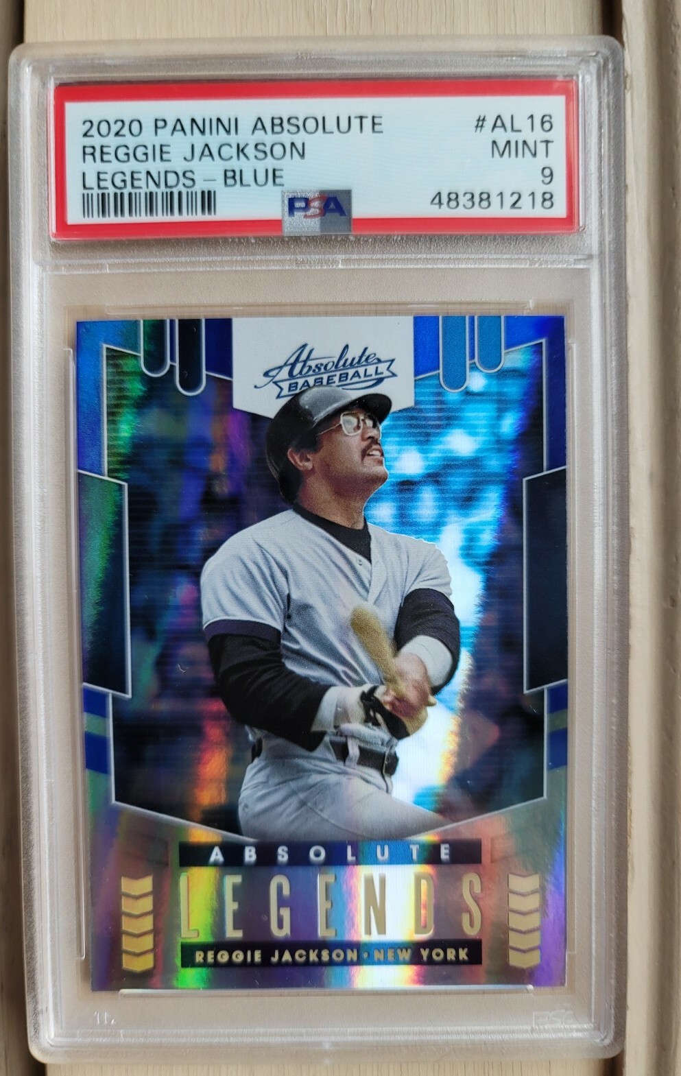 2020 Panini Absolute - Absolute Legends Blue #AL16 Reggie Jackson for ...