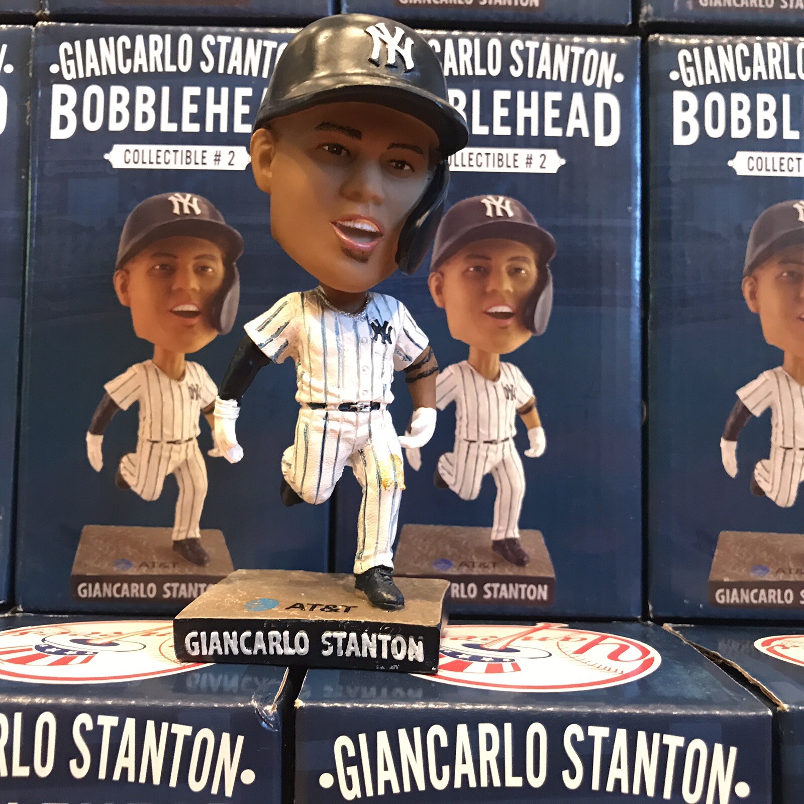 Giancarlo Stanton & Aaron Judge SGA New York Yankees Bobbleheads 2019 / ...