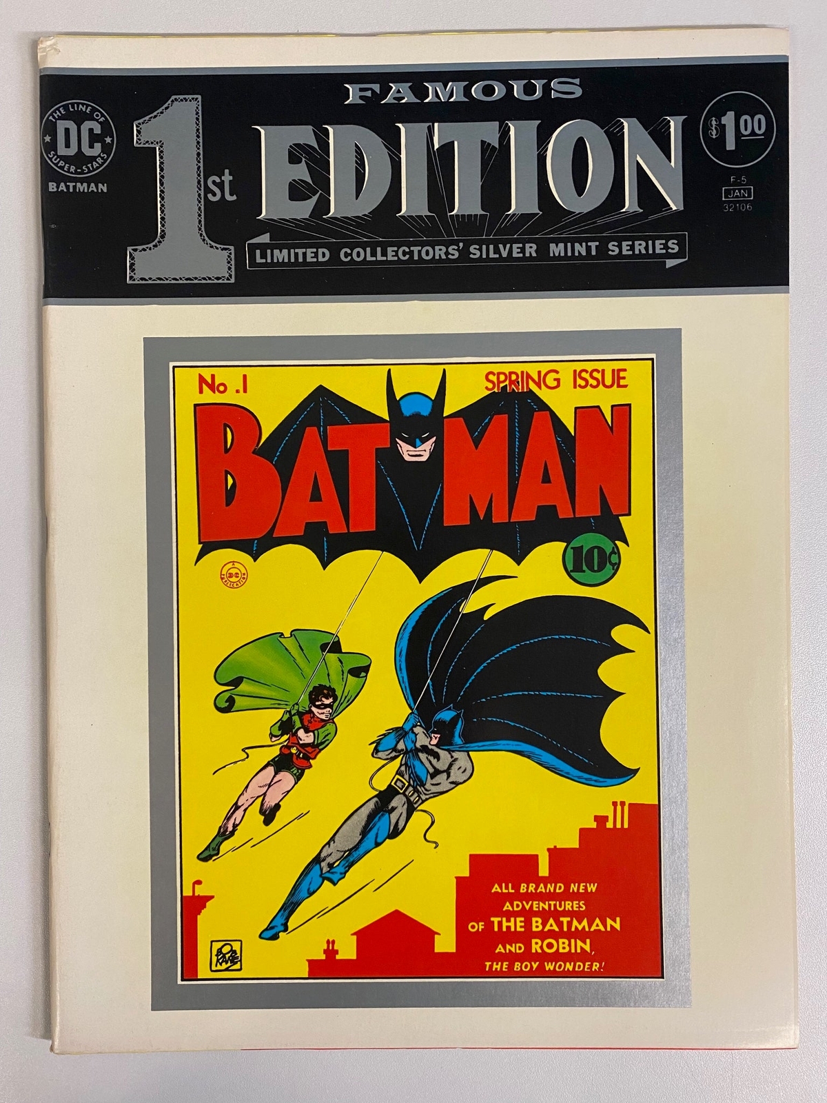 Famous First Edition F-5 VF- (7.5) DC (1974) Batman 1 | eBay
