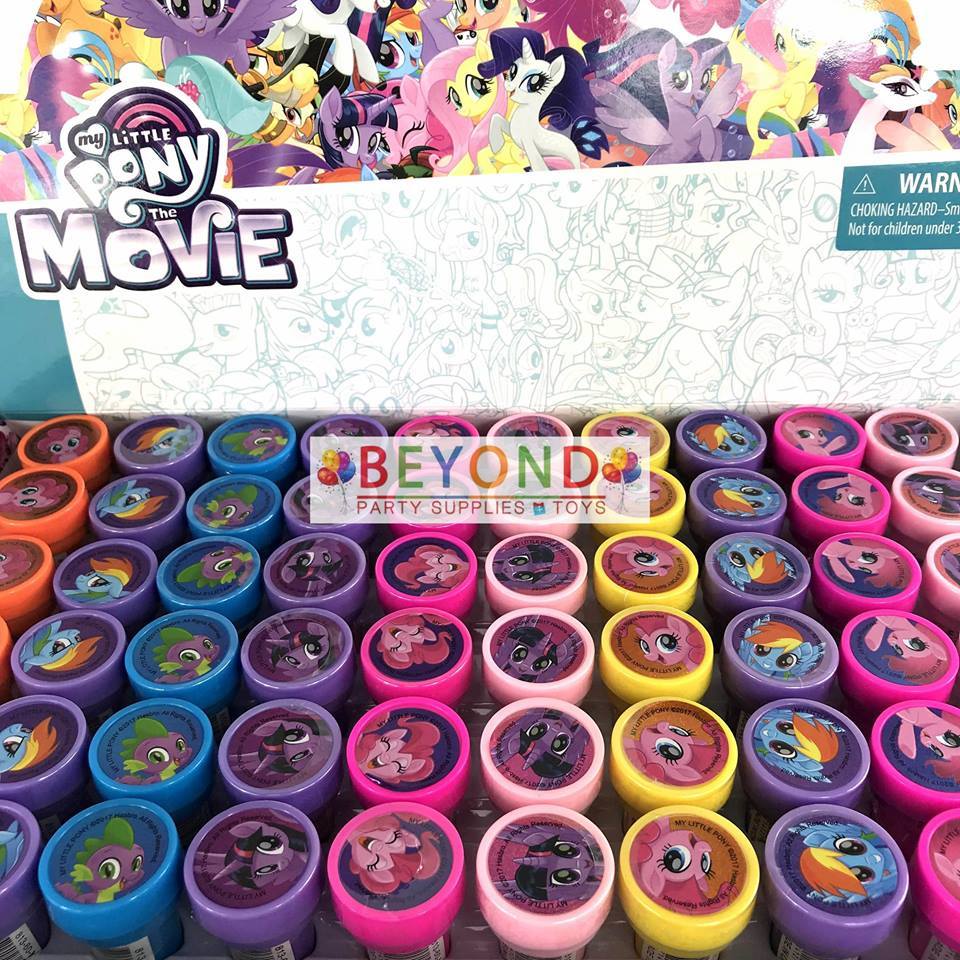 My Little Pony Self Ink Stamps Birthday Party Favors Gift Bag Filler ...