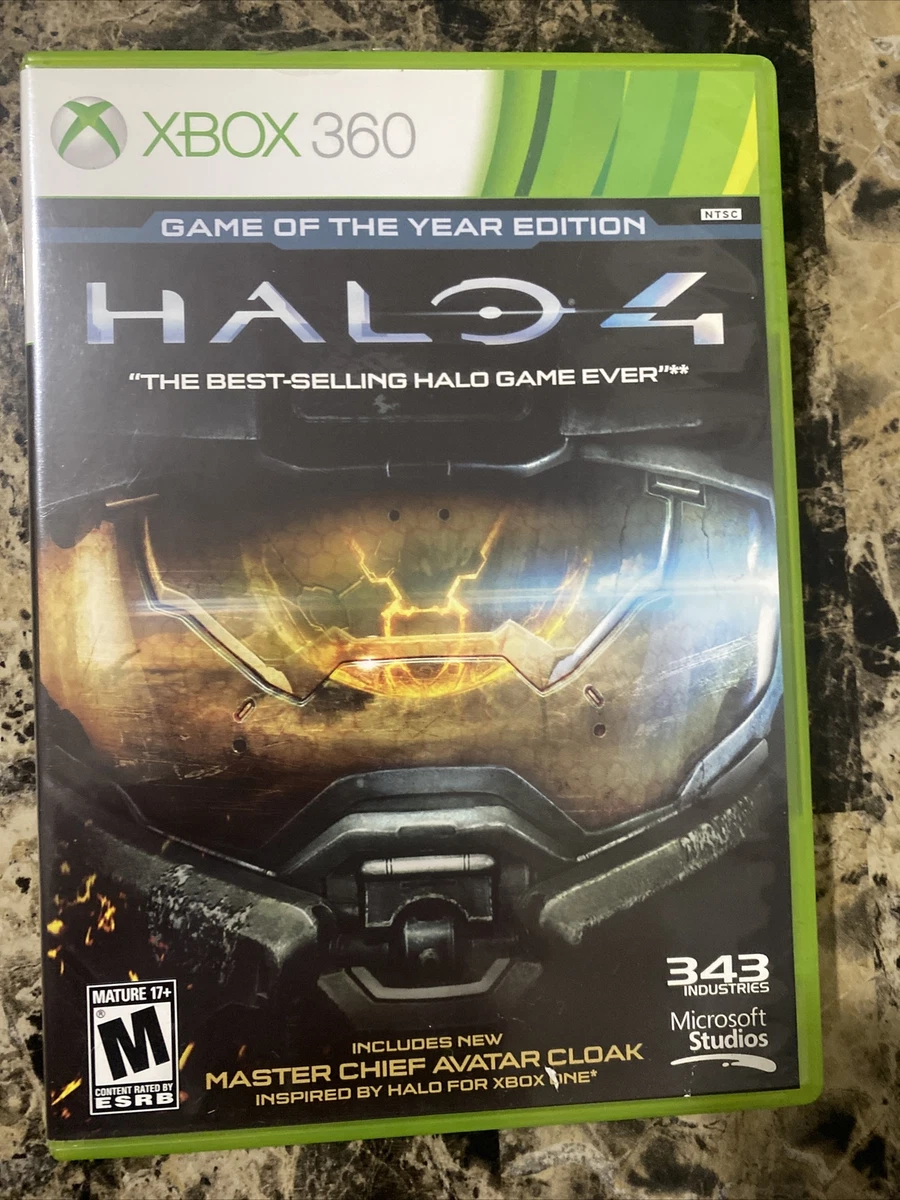 Halo 4 Game Of The Year Edition Case