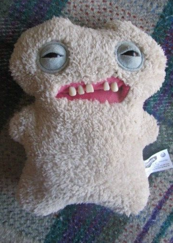 Fuggler Gaptooth McGoo Cream Funny Ugly Monster Soft Toy Plush | eBay