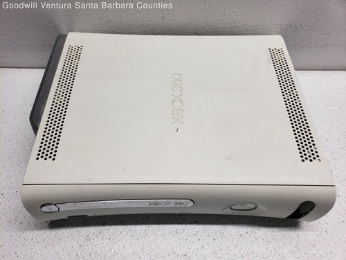 Microsoft Xbox 360 20GB Console *Parts/Repair* Broken Eject Button Disc ...