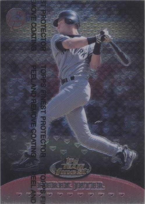 1999 Topps Finest - Team Finest Derek Jeter #TF16 Red /500 for sale ...