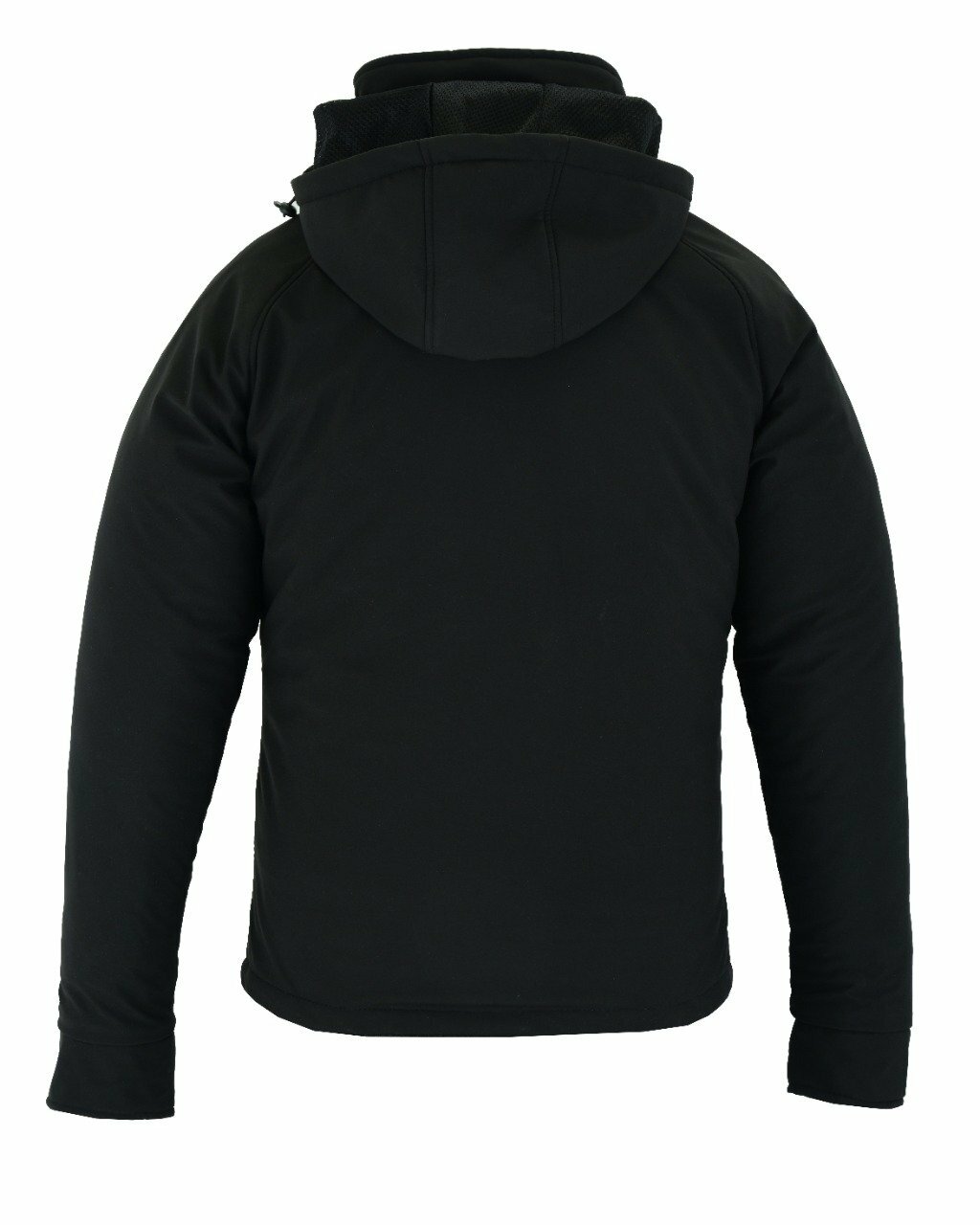 MENS Softshell Motorcycle MOTORBIKE REMOVABLE CE ARMOUR JACKET Zip up ...