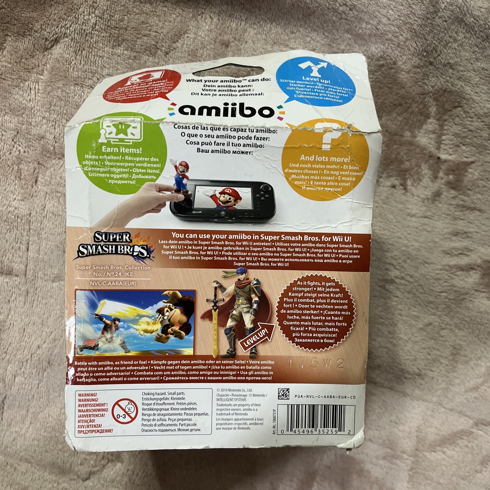 Super Smash Bros Amiibo Lot (Mii Brawler. Jigglypuff, Dr. Mario, Koopa ...