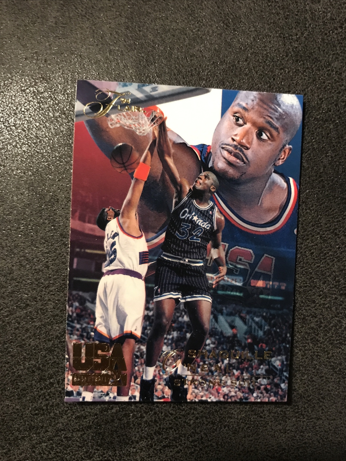 1994 Flair USA Magic Basketball Card #73 Shaquille O'Neal MAGIC/Strong ...