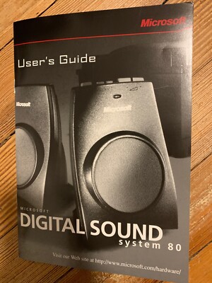 Microsoft Digital Sound System 80 Tested -AUX only | eBay