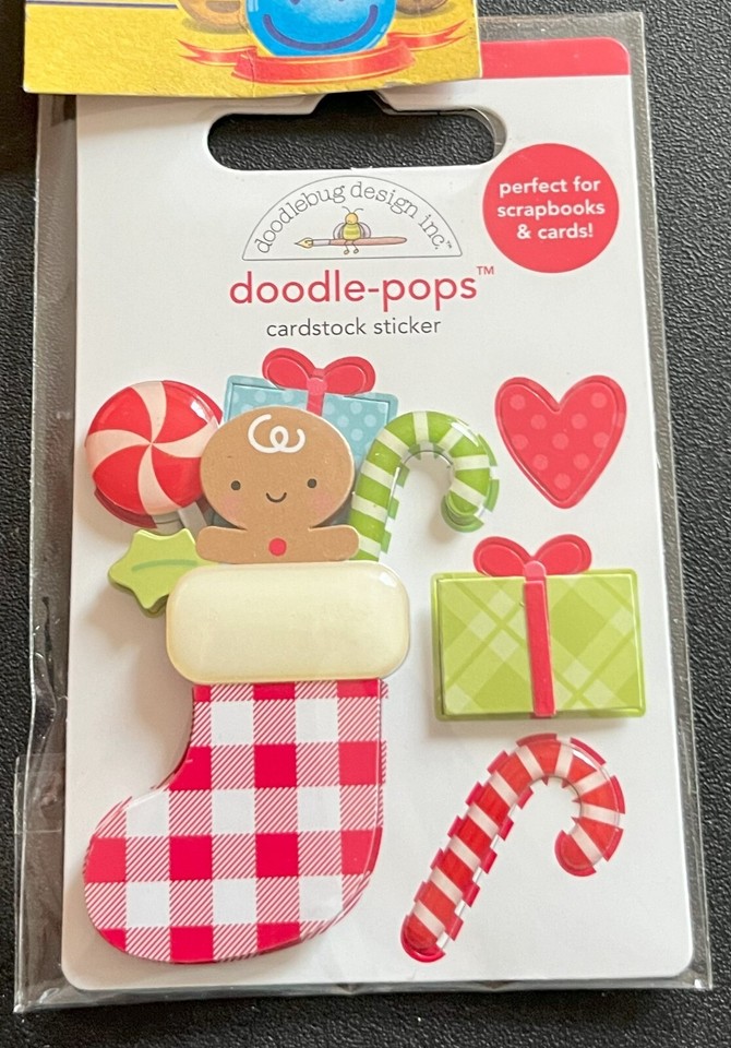 Doodlebug Doodle Pops 3D Scrapbooking Sticker MIX Theme U CHOOSE | eBay