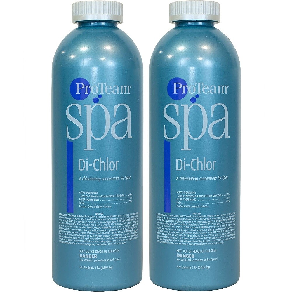 ProTeam Spa Di-Chlor Chlorine Powder Concentrate keeps Spas safe ...