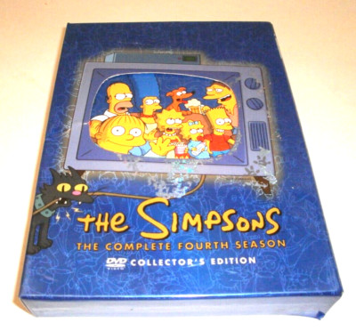 The Simpsons: Fourth Season 4 (4-disc DVD Set, Collector's Edition) | eBay