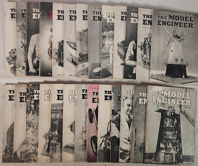 1950 Model Engineer Magazine Vol 103 - Lot of 26 - Mechanics ...