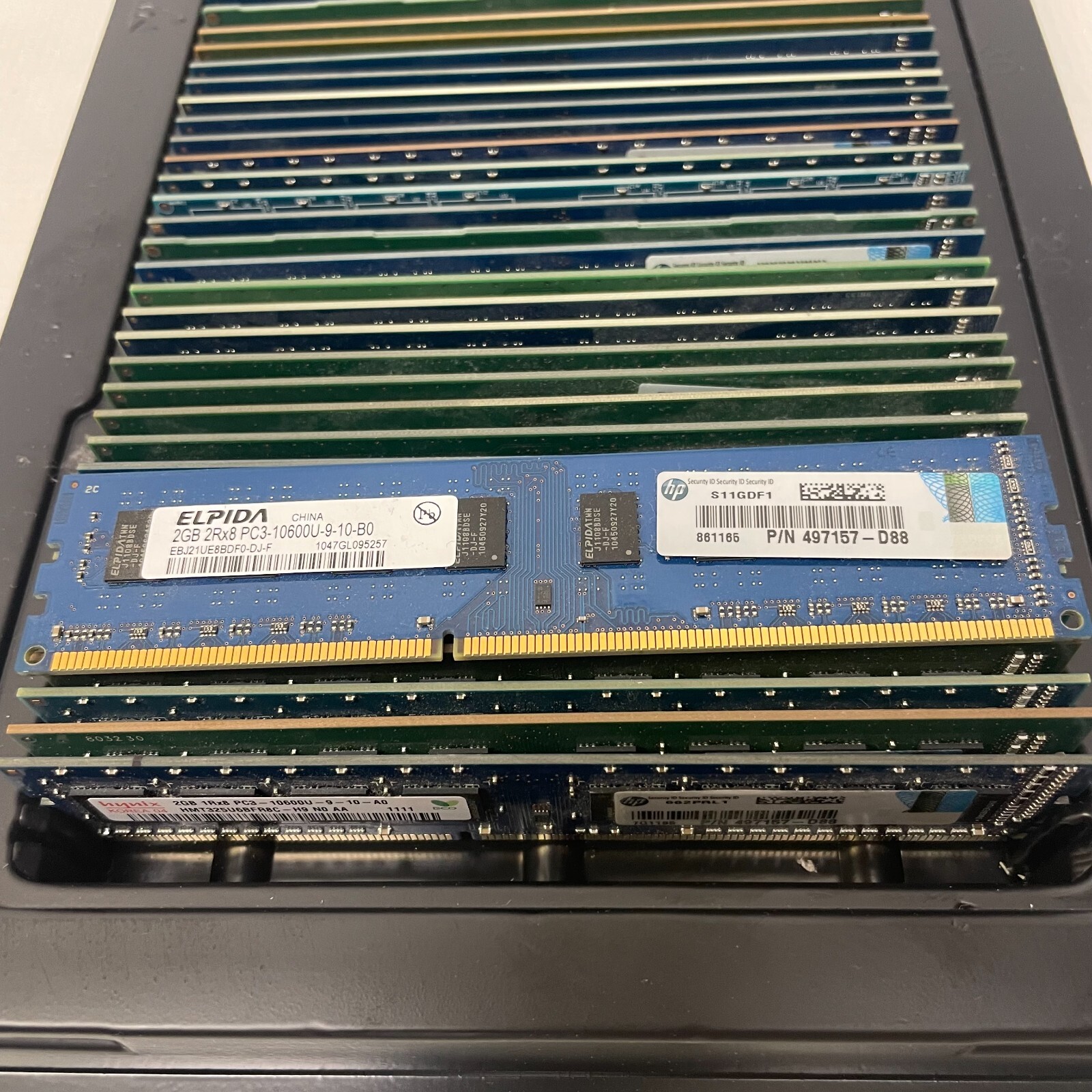 Lot of 50 - HP 497157-D88 2GB PC3-10600U DDR3-1333 N-ECC RAM Memory ...