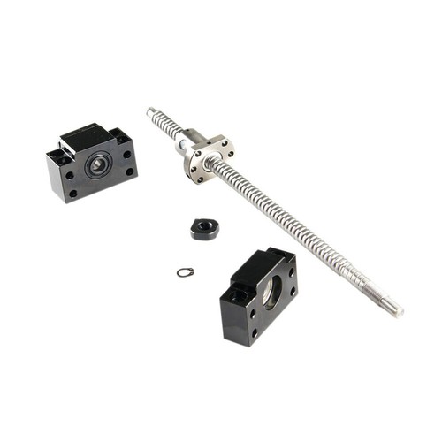 Ball Screw RM/SFU1605 End machine W/ Nut + BK12/BF12 End Support L250 ...