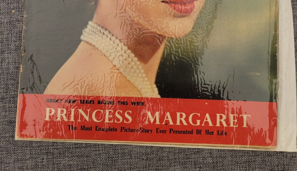 ILLUSTRATED PRINCESS MARGARET PICTURE GALLERY 4TH AUG 1951 ORIGINAL ...