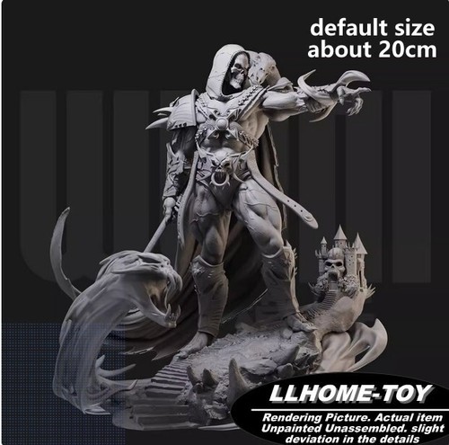 Anime Skeletor Skull Scepter Resin 3D Print GK Figure DIY Model ...