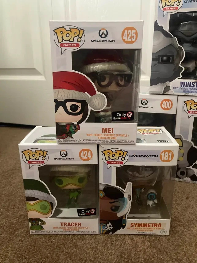 Overwatch Funko Pop Lot - 9 Figures - Some Variant Figures | eBay