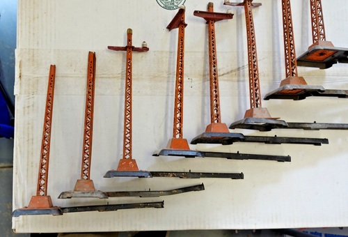 Vintage Lionel O Gauge Lot of 12 Orange Telegraph Poles | eBay