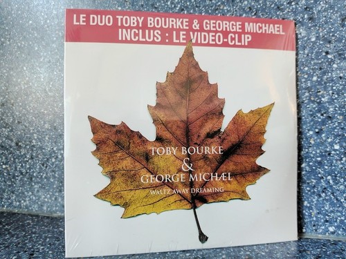 TOBY BOURKE & GEORGE MICHAEL FRENCH CD SINGLE CARDSLEEVE WALTZ AWAY ...