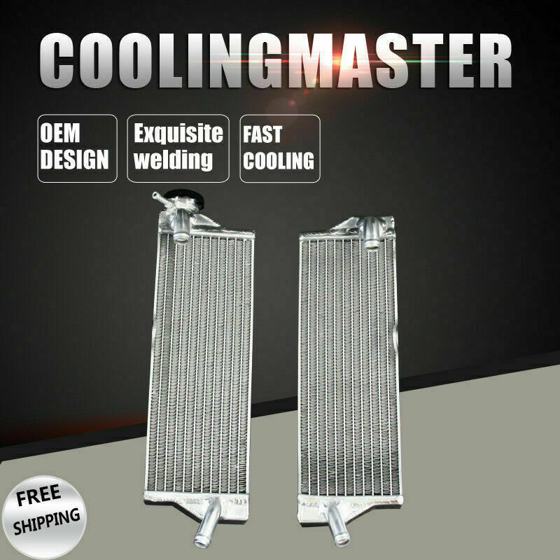 Fit 03-09 Husqvarna TC250 TE250 TE450/510 TC450/510 Aluminum Radiator 2 Row | eBay
