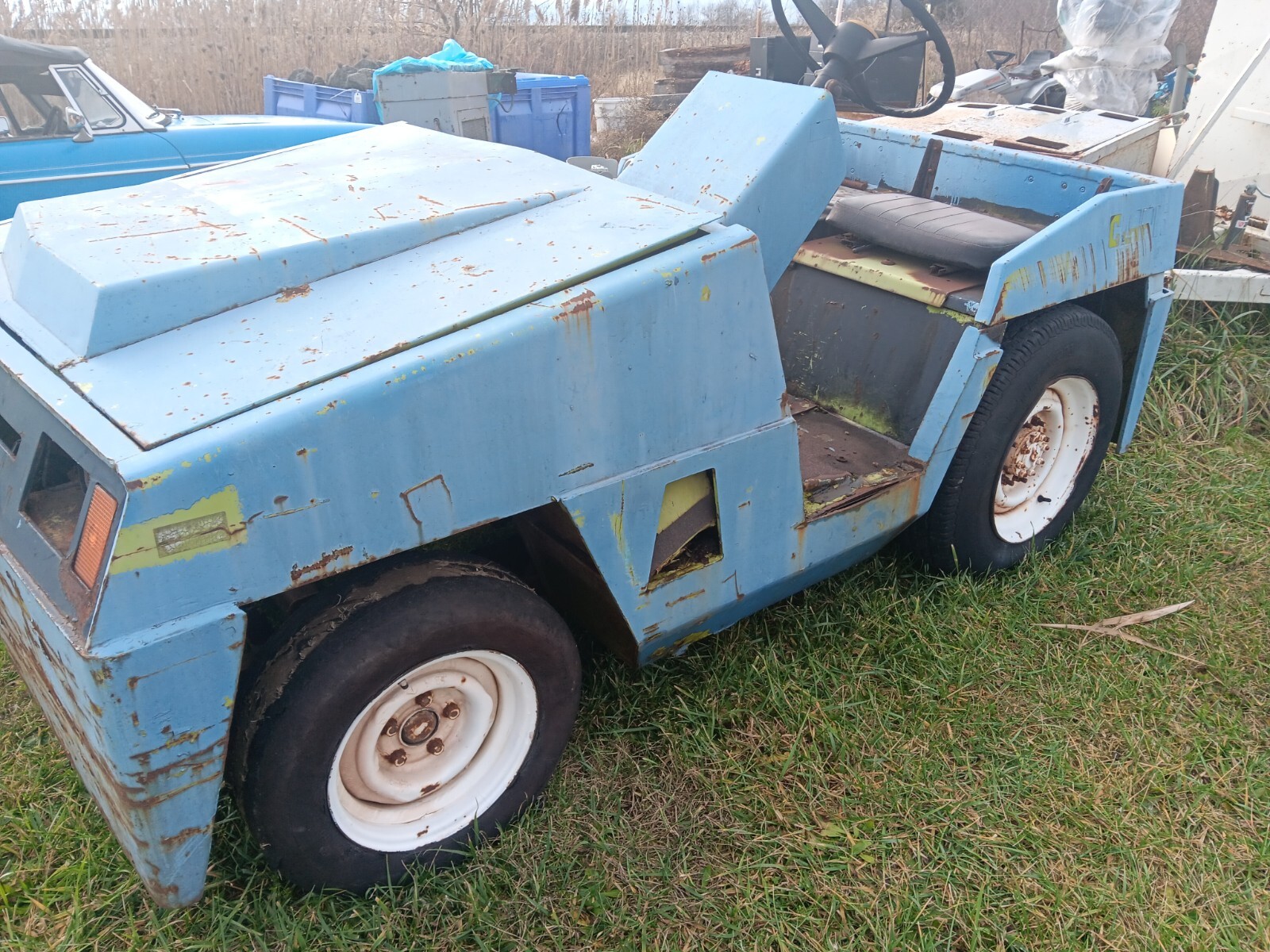 Clark Aircraft Towing Tug Model GT50 Engine Runs On Propane | eBay