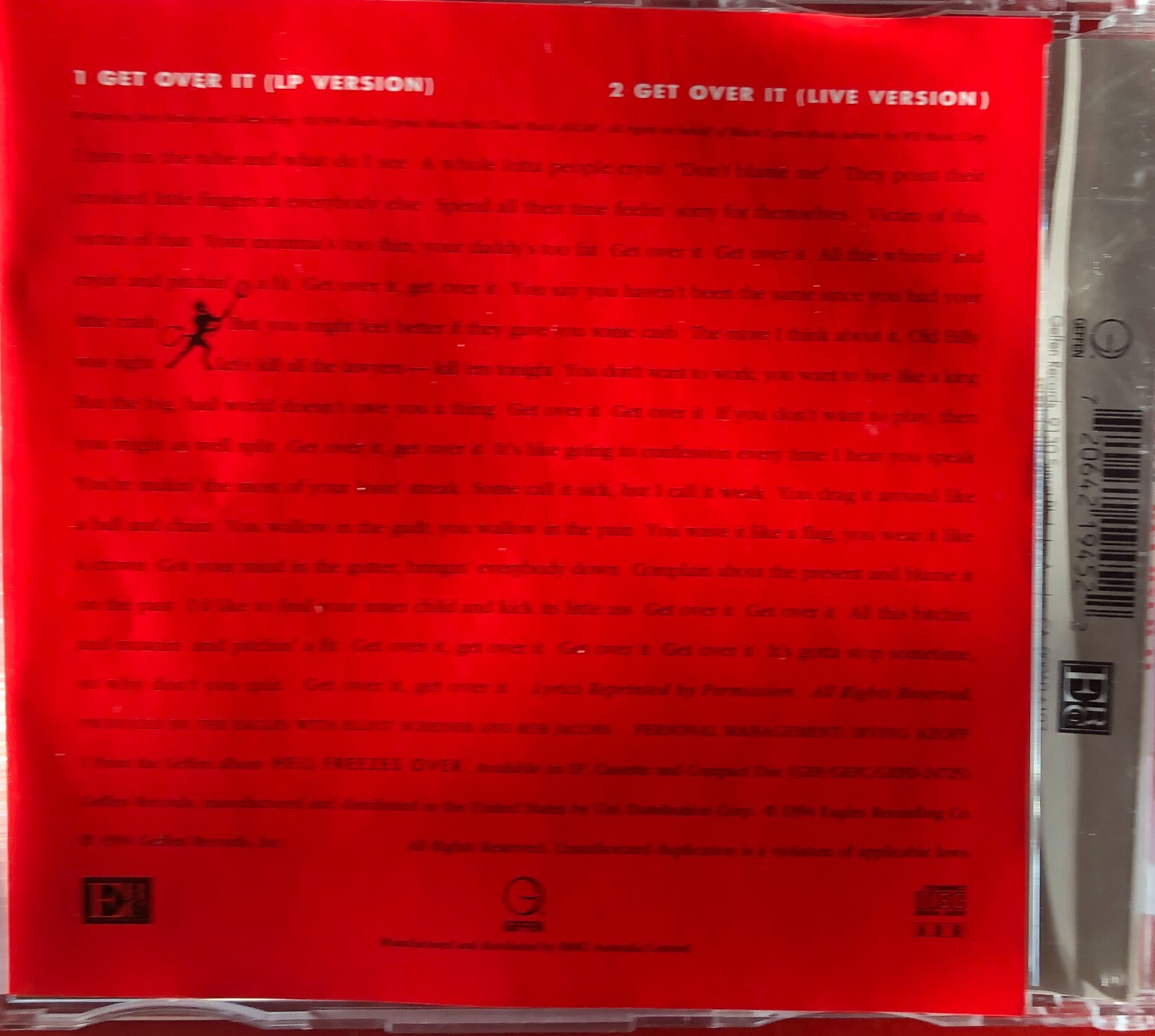 Eagles – Get Over It CD | eBay Australia