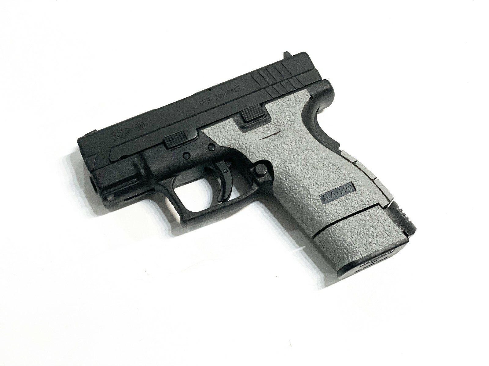 Handleitgrips Gray Rubber Gun Grip Wrap for Springfield XD SUB COMPACT ...