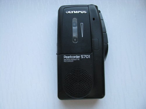 OLYMPUS PEARLCORDER S701 MICRO CASSETTE RECORDER - Tested & Working | eBay