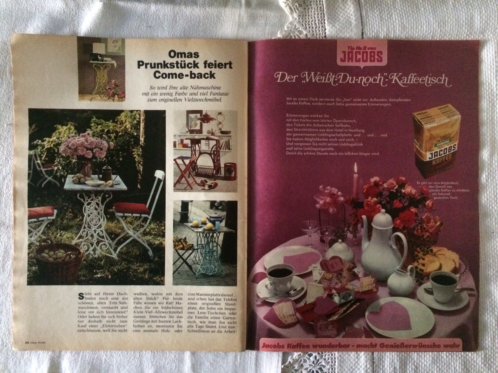 Neue Mode June 1970 German Fashion Magazine w. Sewing Patterns. Burda ...