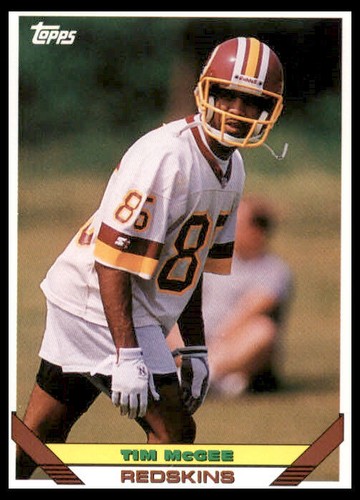 1993 Topps #502 Tim McGee Washington Redskins Football Card | eBay