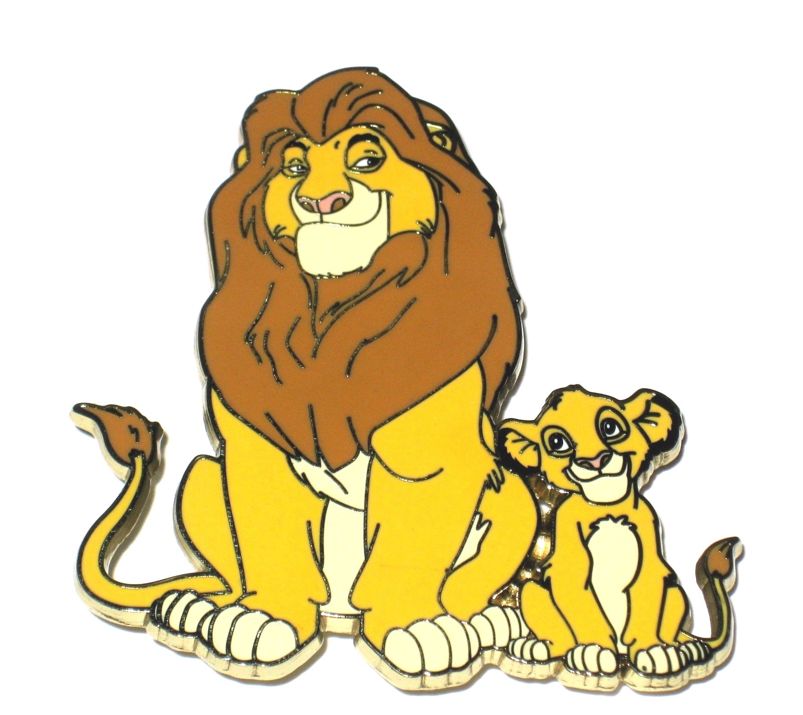 Lion King LE 100 Disney Pin Mufasa Simba Family Portrait Acme Antique ...