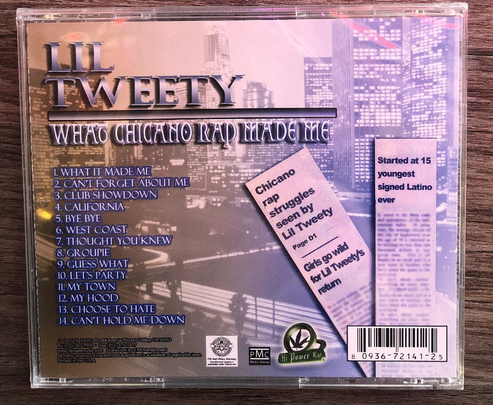 What Chicano Rap Made Me [PA] by Lil Tweety (CD, Mar-2010, Hi Power Ent ...