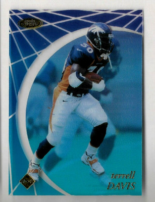 TERRELL DAVIS 1998 COLLECTOR'S EDGE MAIN EVENT SP INSERT # 177/2000 HOF ...