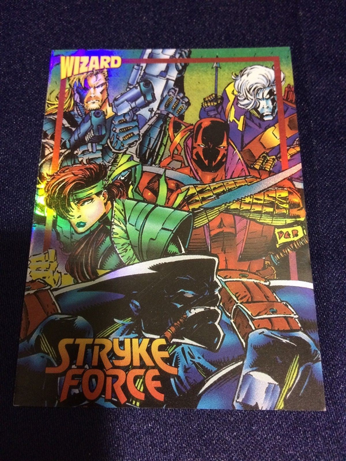 Wizard Magazine Series 2 Stryke Force Card | eBay