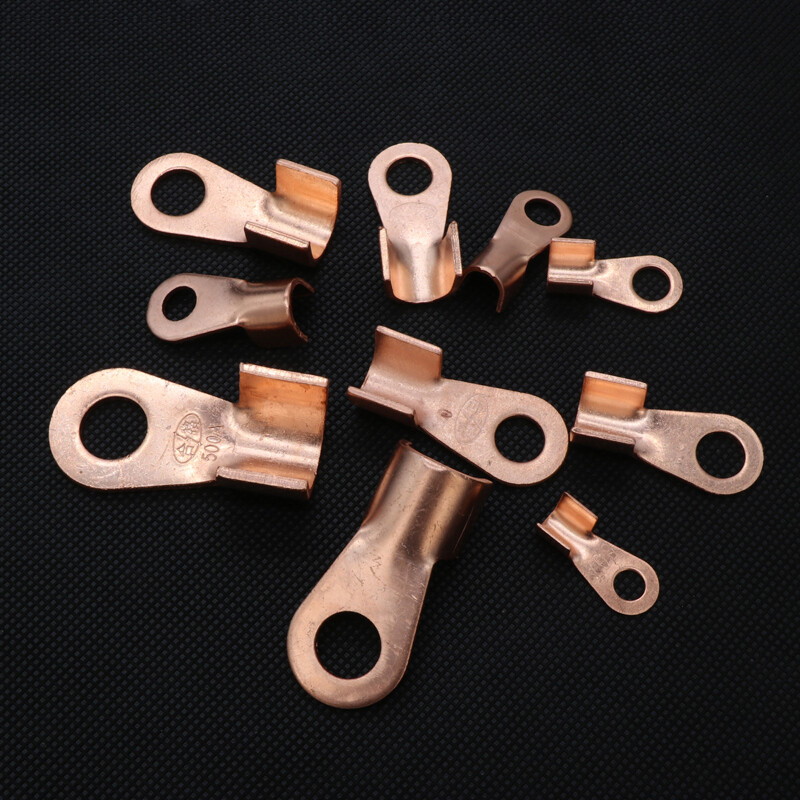 Copper Crimp Ring Terminal for 1~200mm² Wire Open End Electrical Cable ...