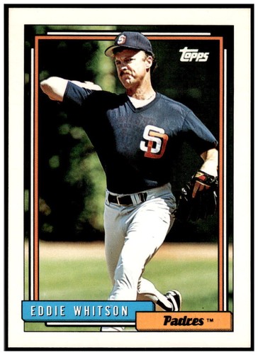 1992 Topps #228 Ed Whitson Ex/Mt | eBay