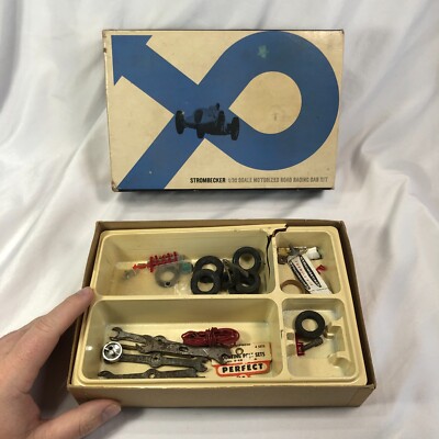 Vintage Strombecker Ferrari Berlinetta 1/32 Slot Car *BOX ONLY WITH ...