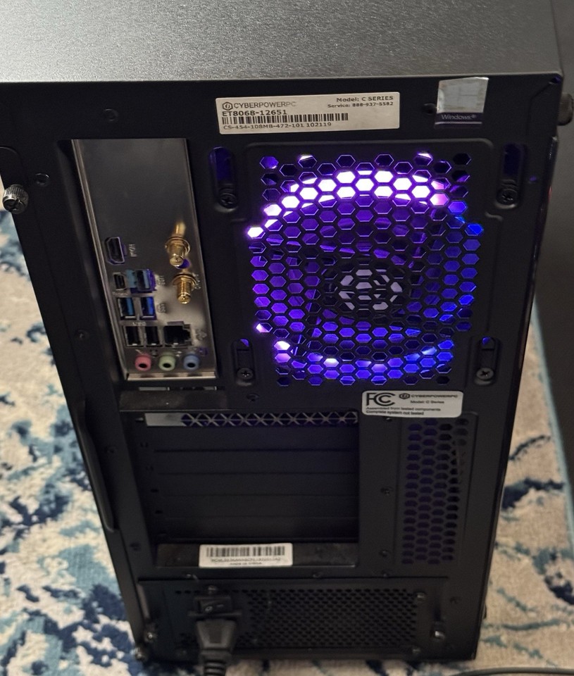 CyberPowerPC GXIVR8060A8 1 TB Intel Core i5 2.9 GHz 8 GB Gaming PC ...