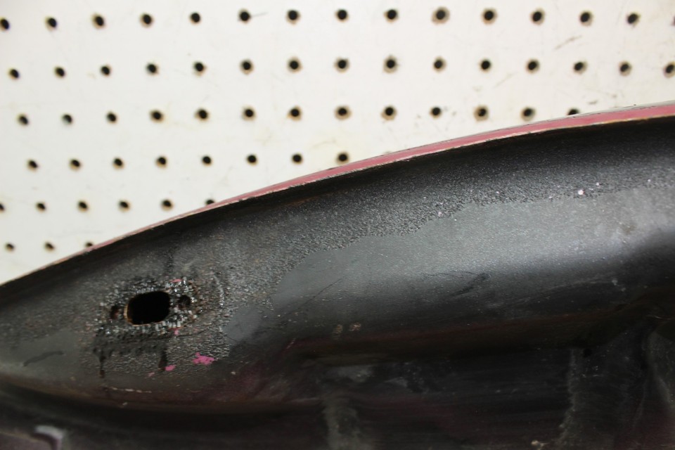 1982 KAWASAKI KZ750N KZ750 SPECTRE SHAFT GAS TANK FUEL PETROL RESERVOIR ...