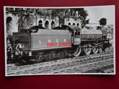 PHOTO LNER CLASS B1 LOCO NO 1306 MAYFLOWER BR 61306 | eBay UK