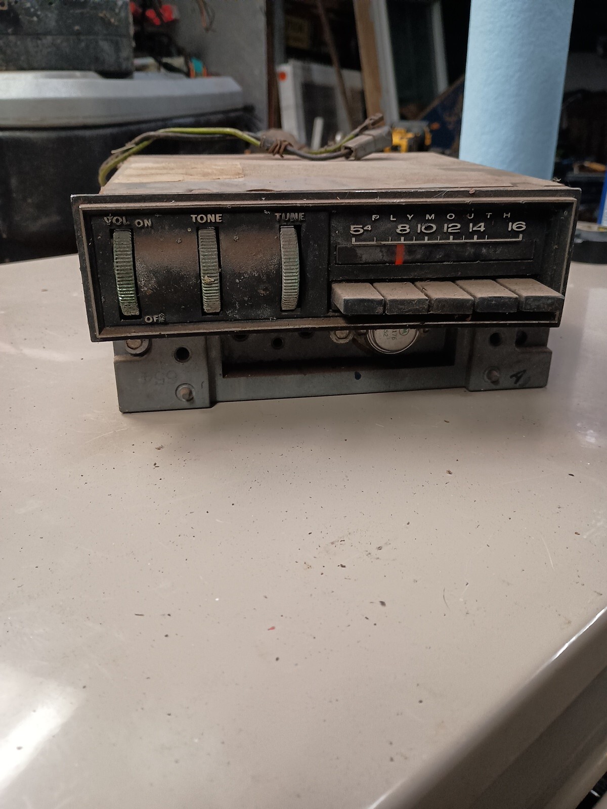 1969 Plymouth Fury Am Radio Mopar Original As Found | eBay
