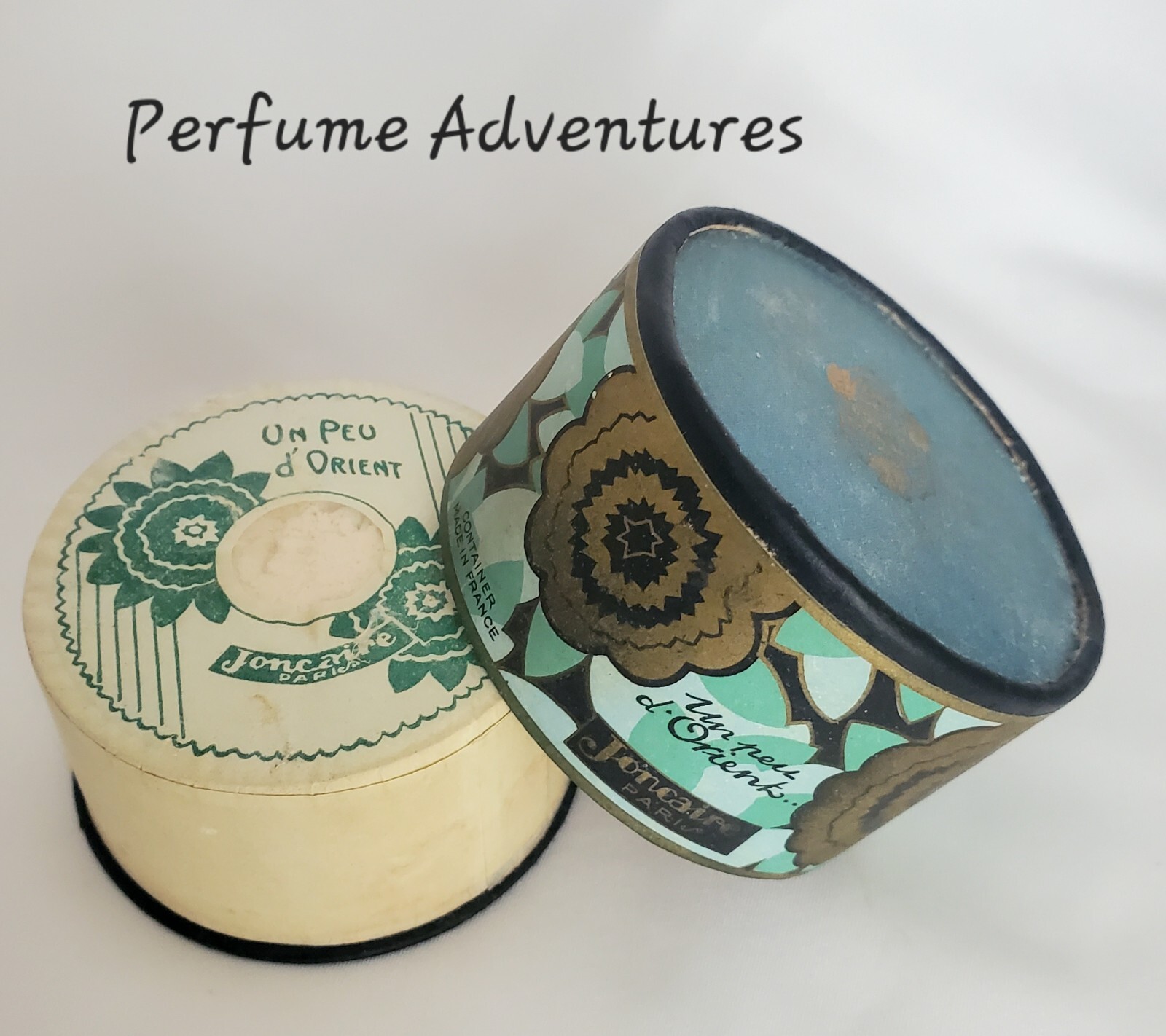 ~ RACHEL ~ UN PEU D'ORIENT by JONCAIRE PARIS VINTAGE FACE POWDER BOX c ...