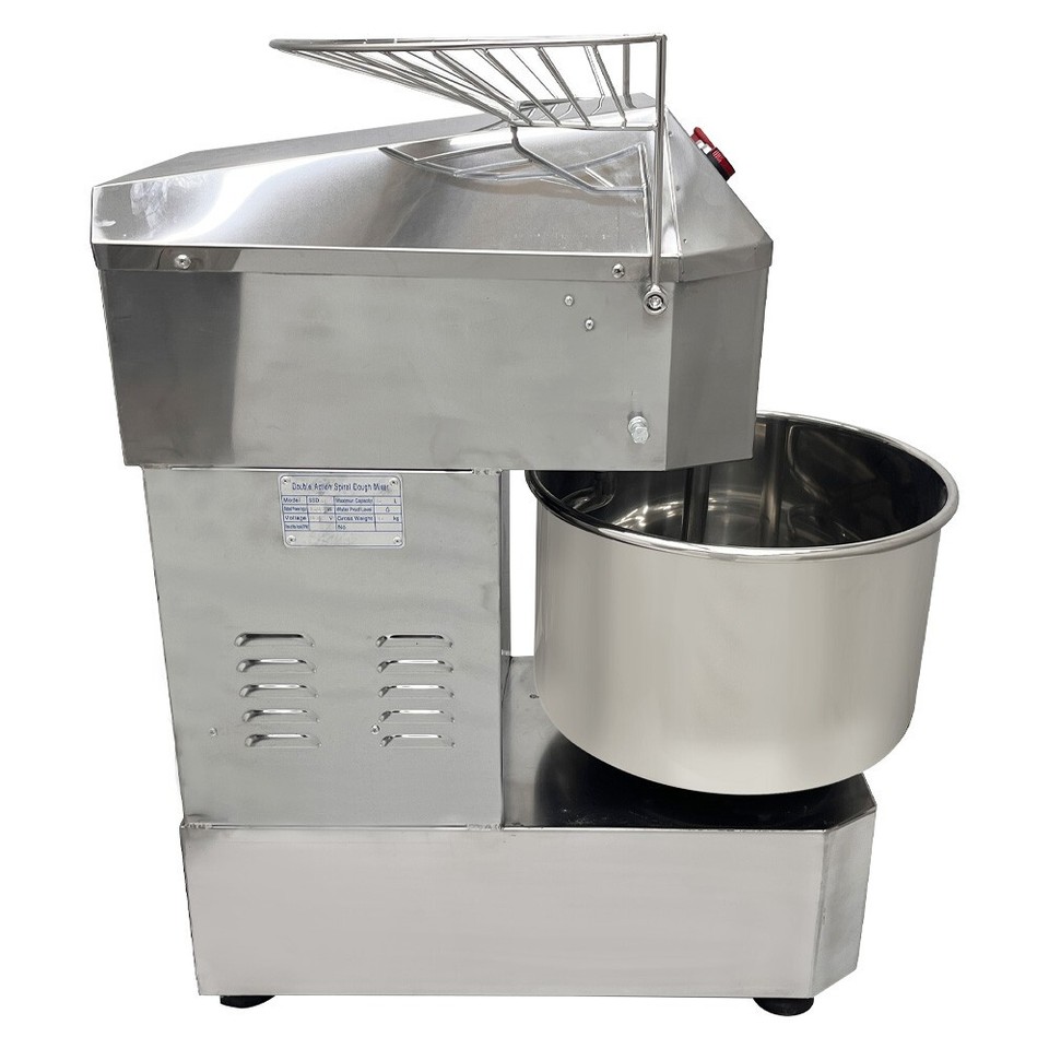 20L Commercial Pizza Dough Mixer 110V 1.5HP Powered Food Mixer 2 Action ...