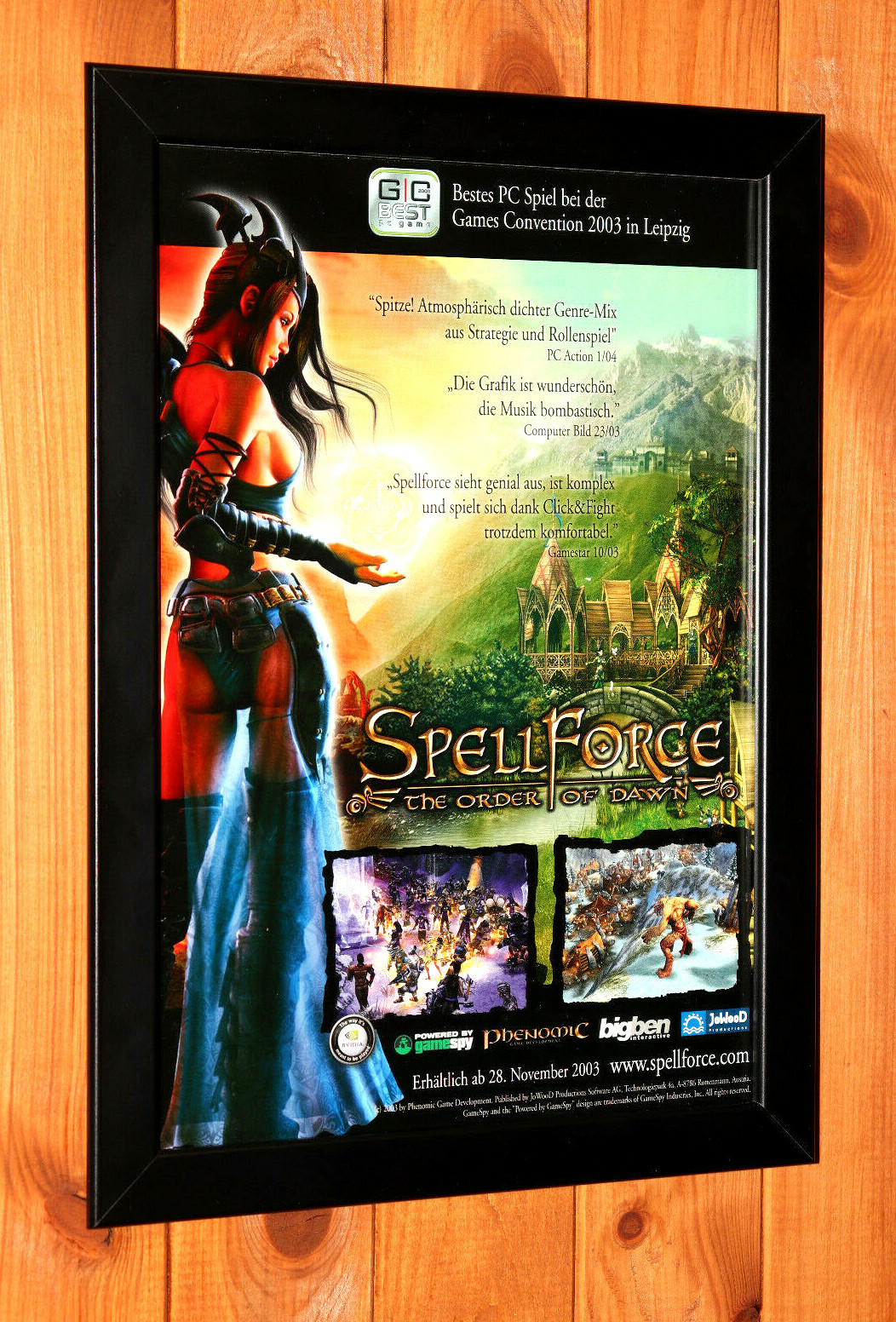 SpellForce The Order of Dawn PC Windows Game Promo Poster / Ad Page ...