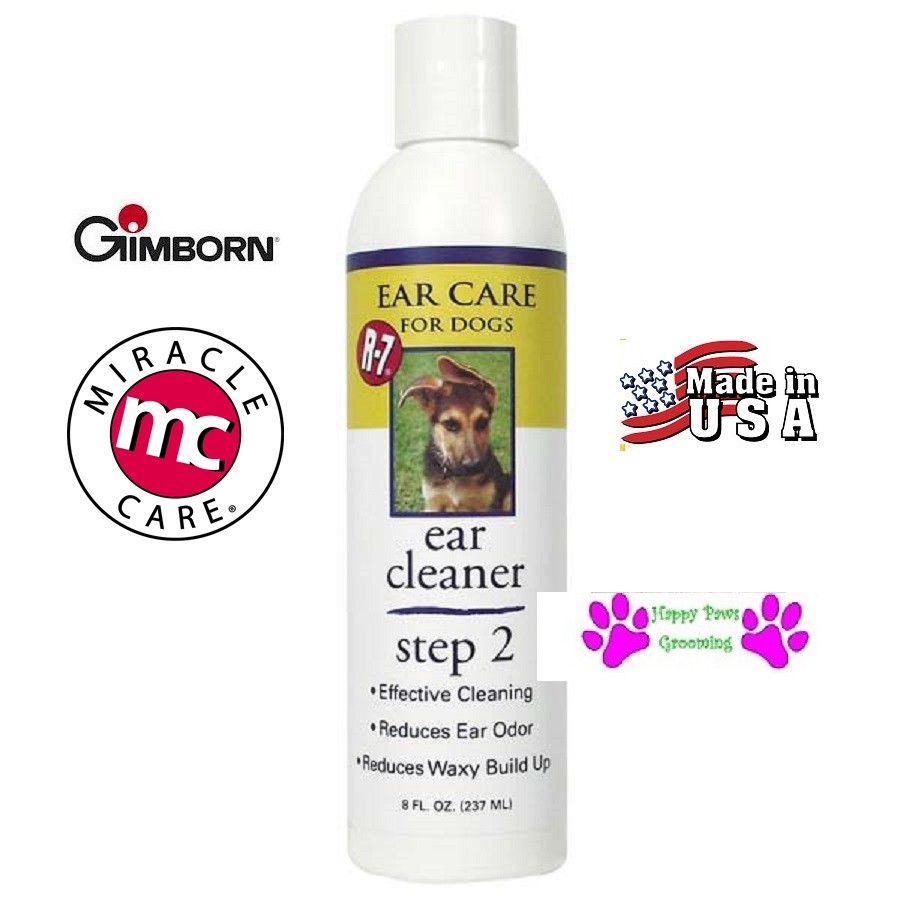 MC Gimborn R-7 Step 2 PRO PET Grooming Ear CLEANER DOG CAT 8 oz Reduce ...