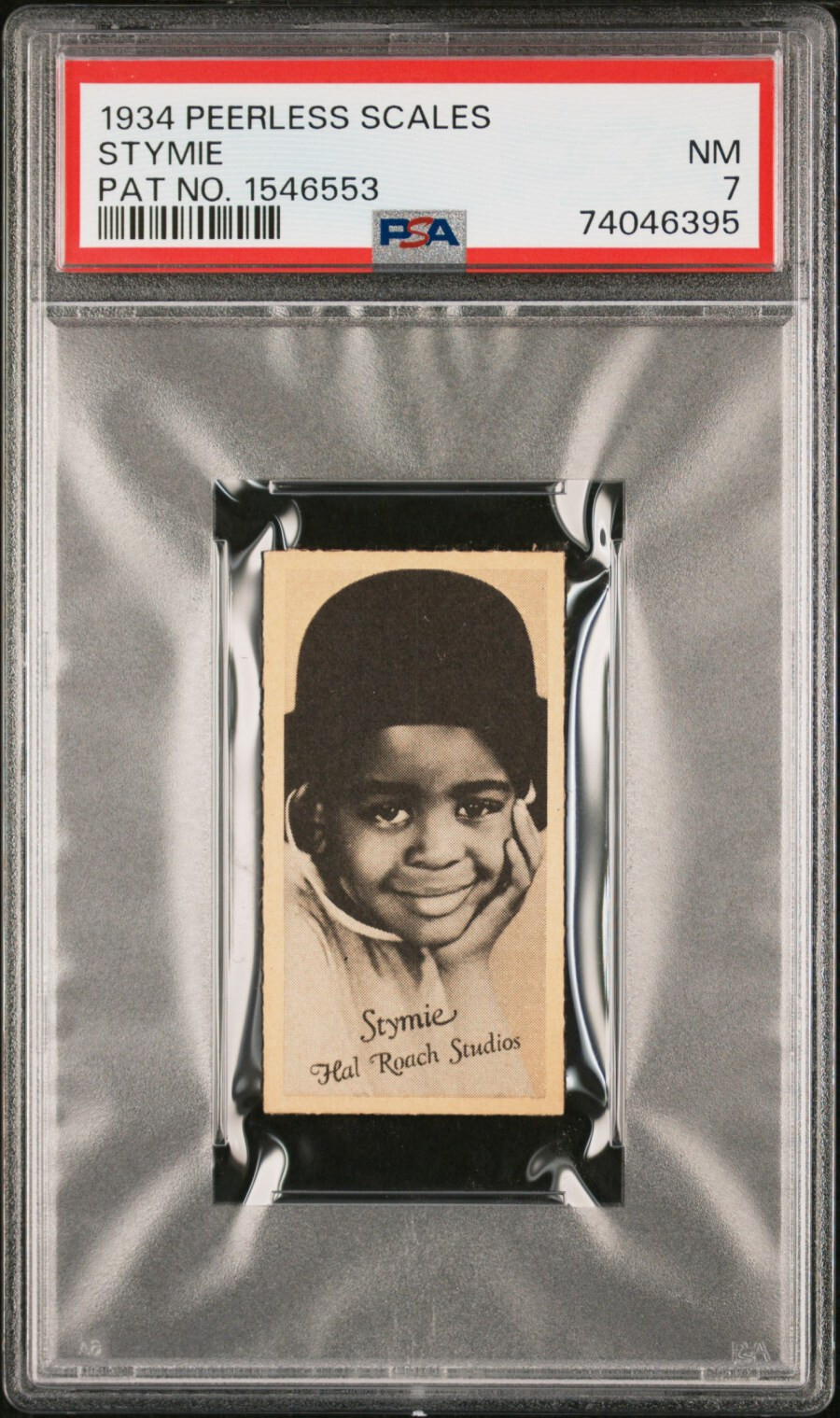 1934 Peerless Scales Pat No. 1546553 Stymie Little Rascals PSA 7 Very ...
