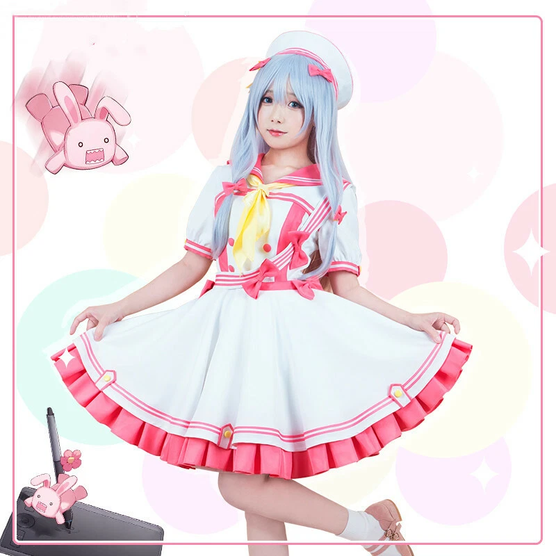 Anime Girl In A Fancy Dress