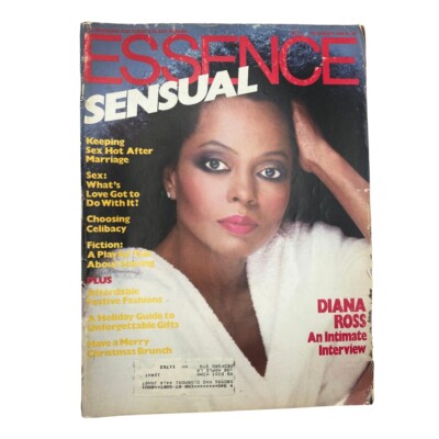 VTG Essence Magazine December 1985 Vol 16 No. 8 Diana Ross Cover | eBay