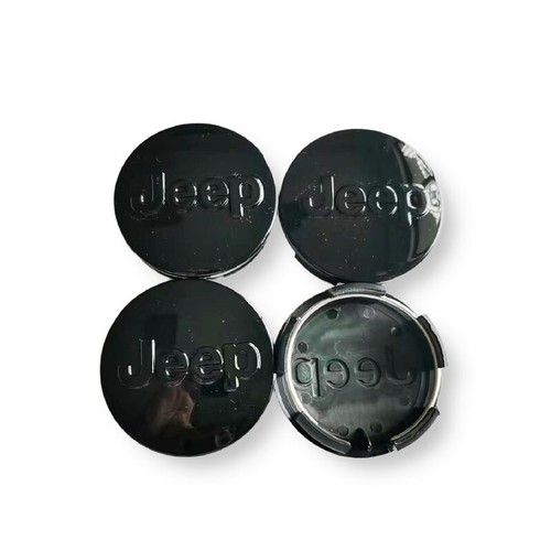 For JEEP 4x64mm Grand Cherokee Hubcaps Enjoliveurs de moyeu Compas Noir ...